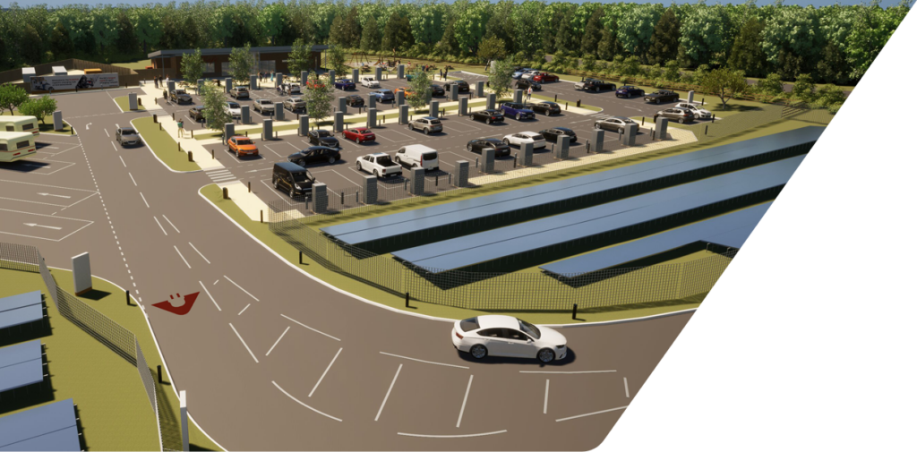 InstaVolt EV Charging Station | Winchester Super Hub - InstaVolt