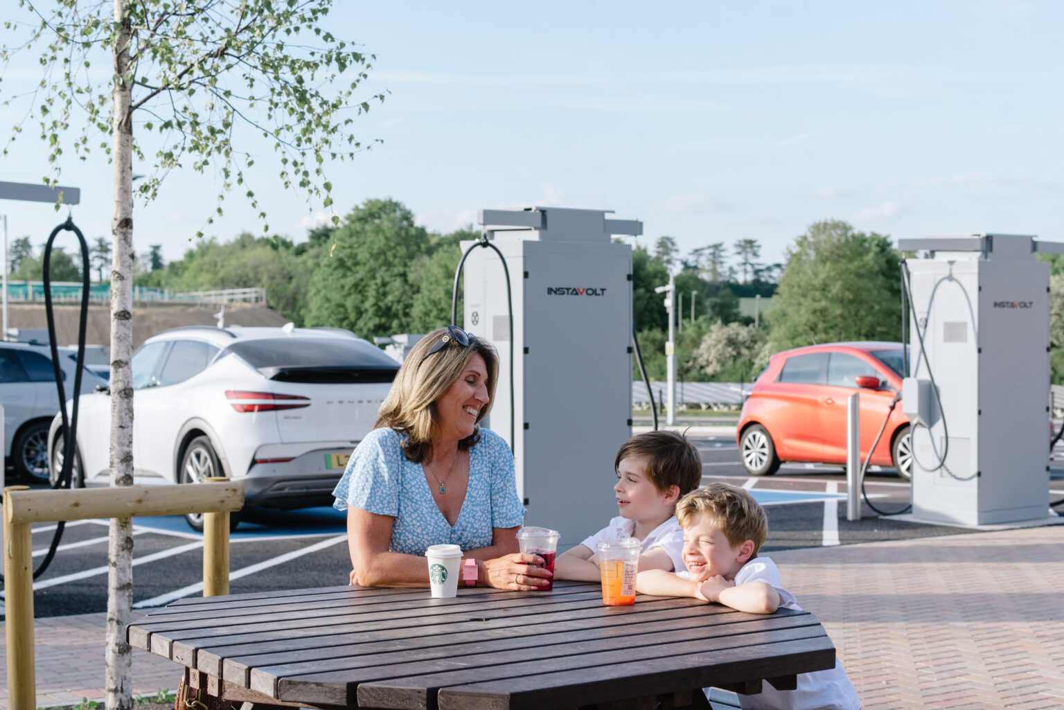 InstaVolt EV Charging Station | Winchester Super Hub - InstaVolt
