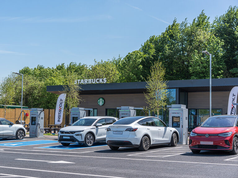 InstaVolt EV Charging Station | Winchester Super Hub - InstaVolt