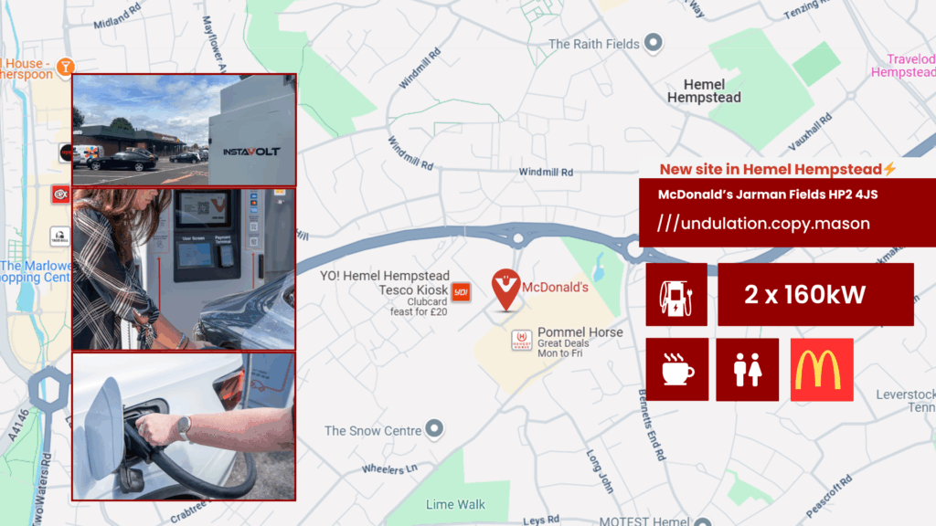 The UK's Favourite EV Chargers | Rapid, Local EV Charging | InstaVolt