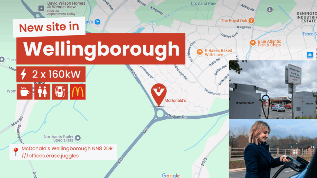 InstaVolt opens largest ultra-rapid charging Superhub in Winchester - InstaVolt
