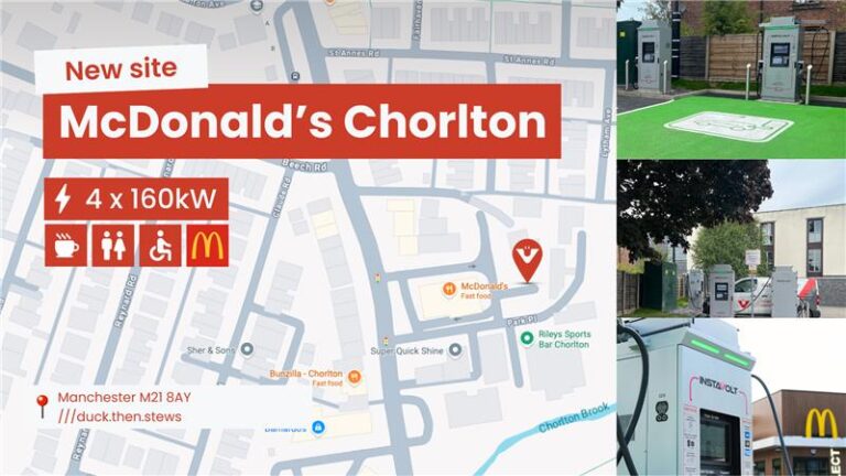 Instavolt - UK - Public Electric Vehicle Rapid Charging Network