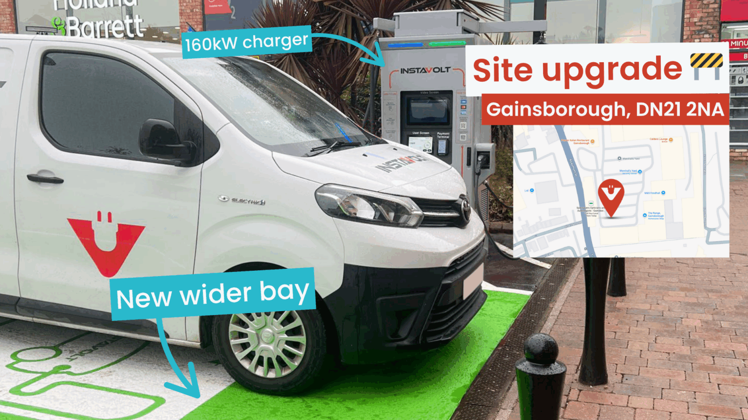 Marshall’s Yard supercharges EV facilities with InstaVolt upgrade ...