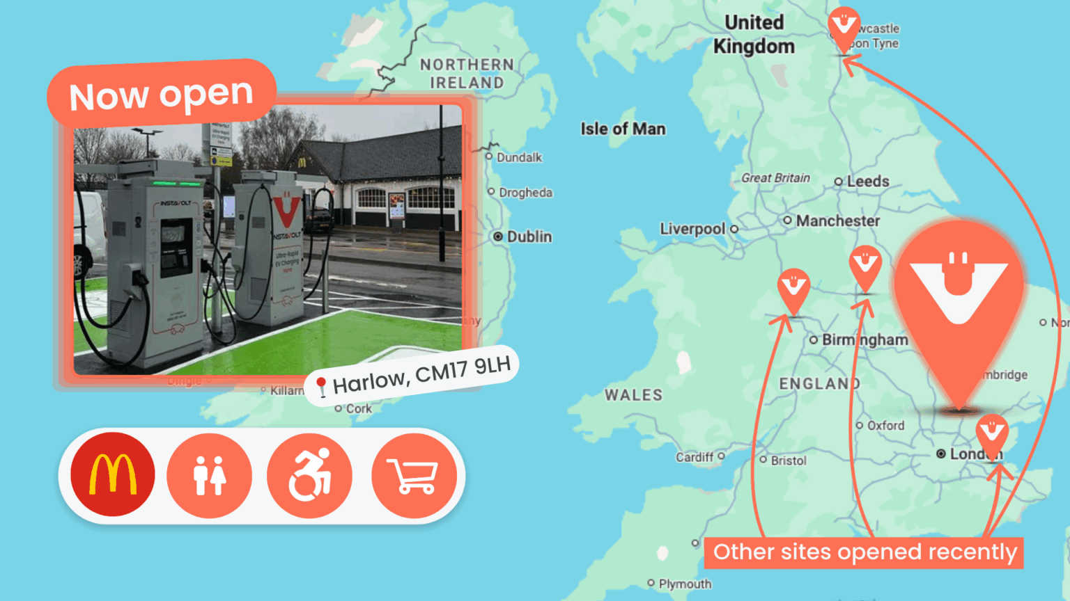 New InstaVolt EV charging site now live in Harlow! - InstaVolt